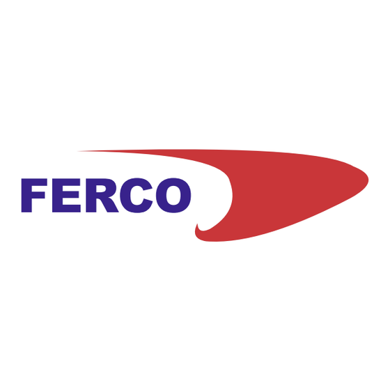 FERCO PS SERIES TECHNICAL PASSPORT, INSTALLATION AND OPERATION MANUAL ...
