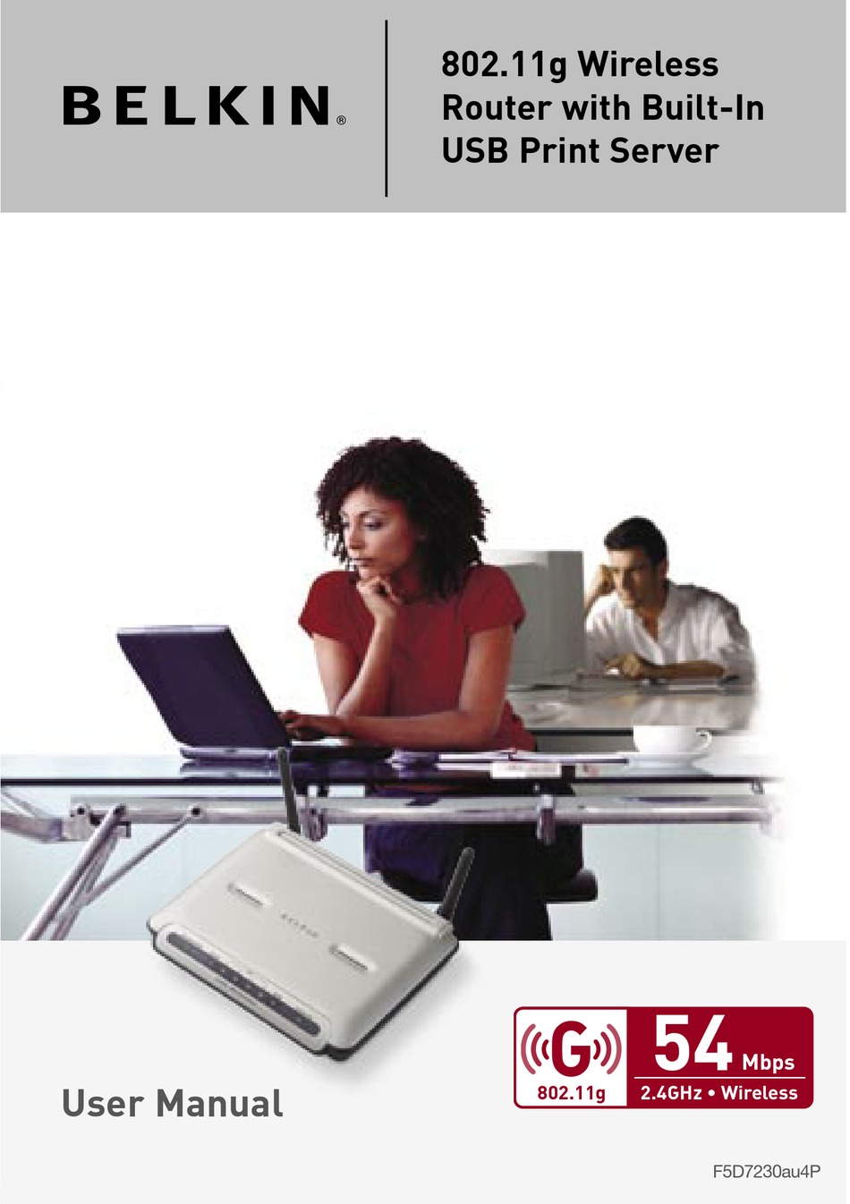 BELKIN F5D7230AU4P USER MANUAL Pdf Download | ManualsLib