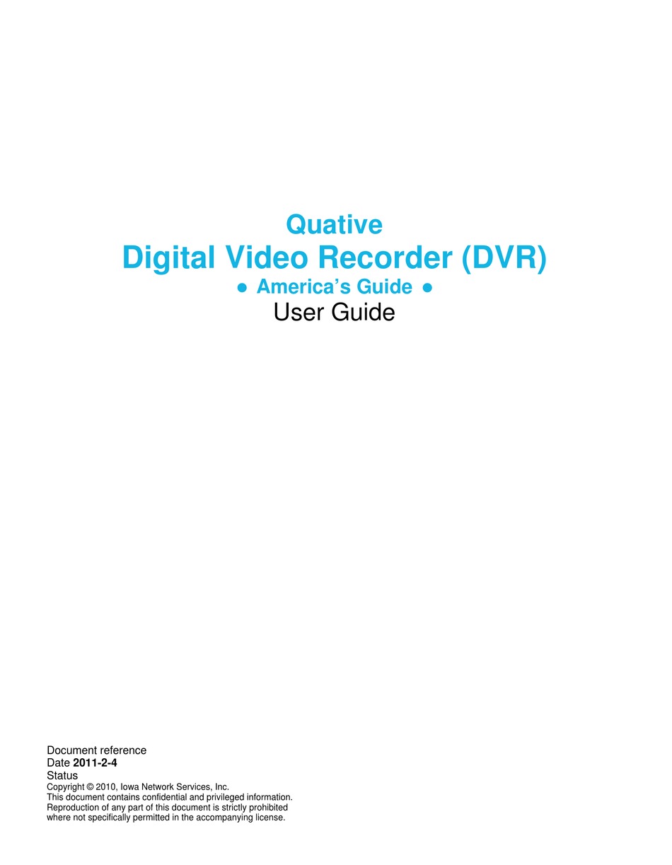IOWA NETWORK SERVICES QUATIVE USER MANUAL Pdf Download | ManualsLib