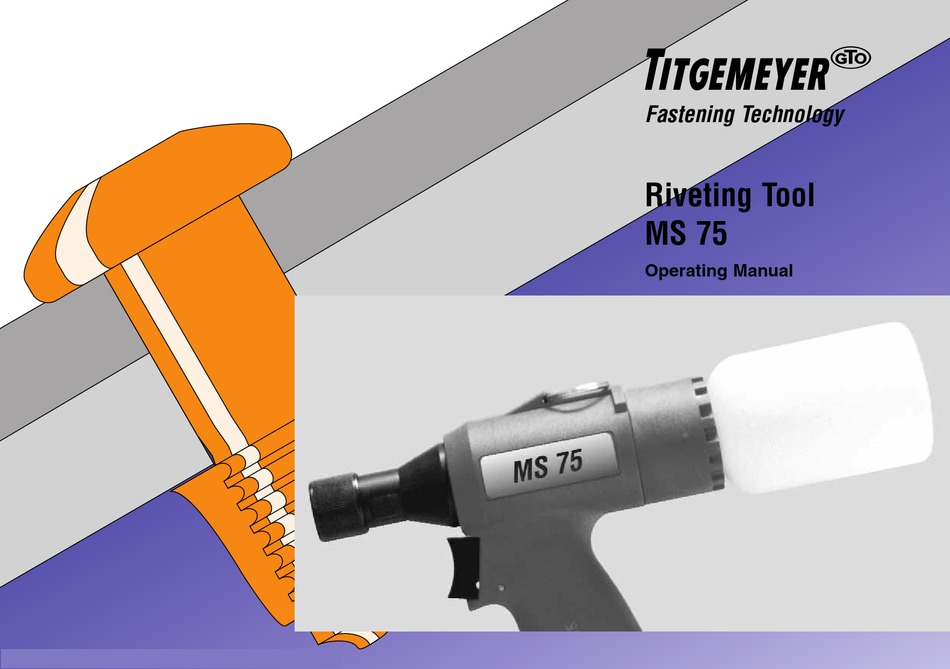 TITGEMEYER MS 75 OPERATING INSTRUCTIONS MANUAL Pdf Download | ManualsLib