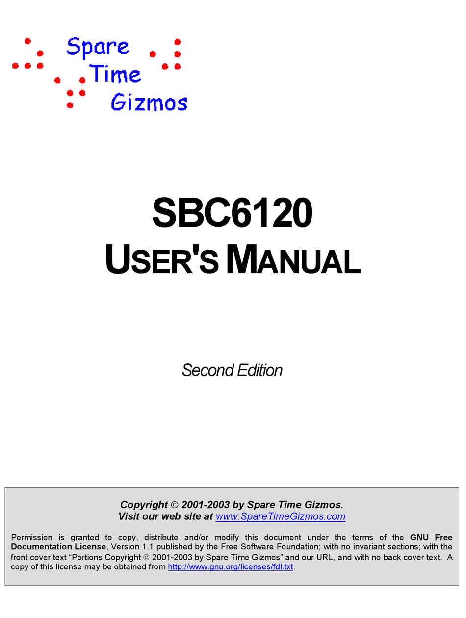 GIBSON SBC6120 USER MANUAL Pdf Download | ManualsLib