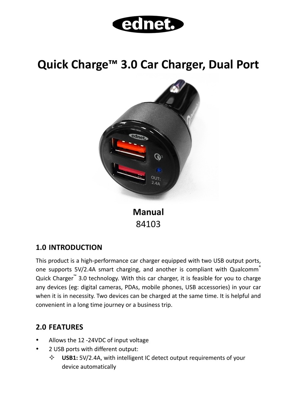 EDNET 84103 MANUAL Pdf Download | ManualsLib