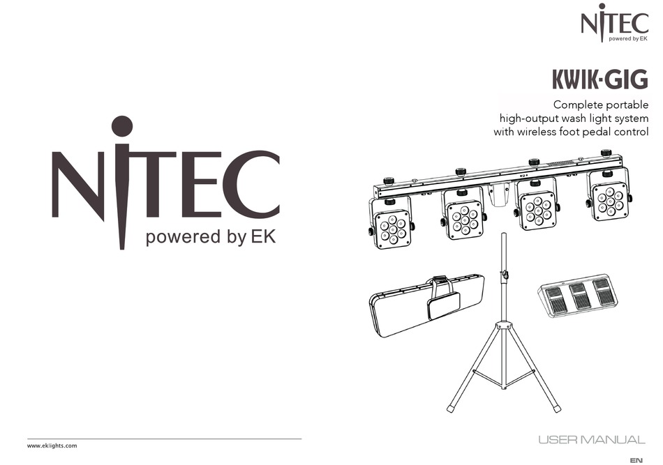 NITEC KWIK-GIG USER MANUAL Pdf Download | ManualsLib