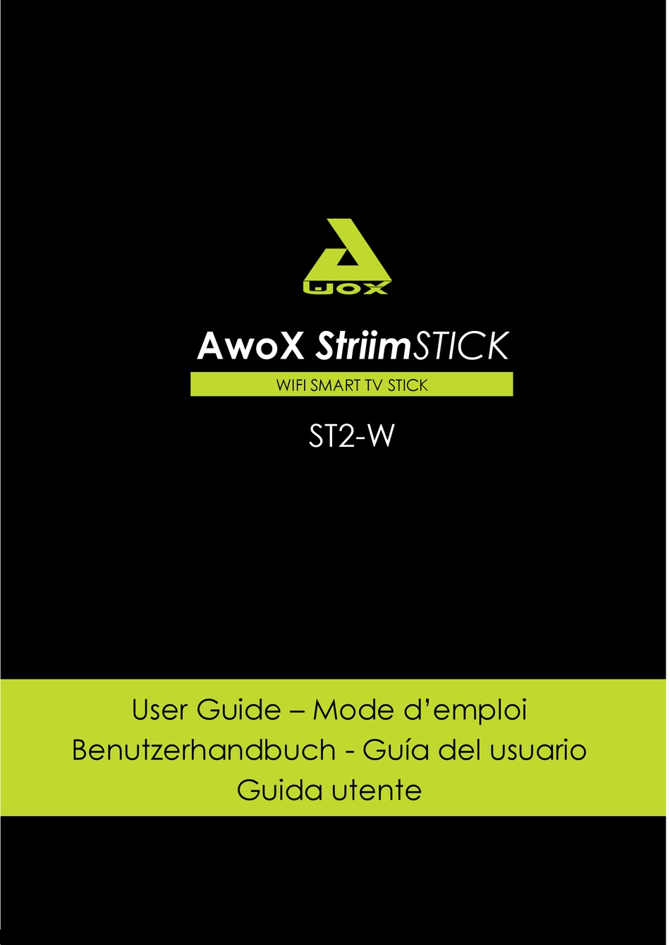 AWOX ST2-W USER MANUAL Pdf Download | ManualsLib