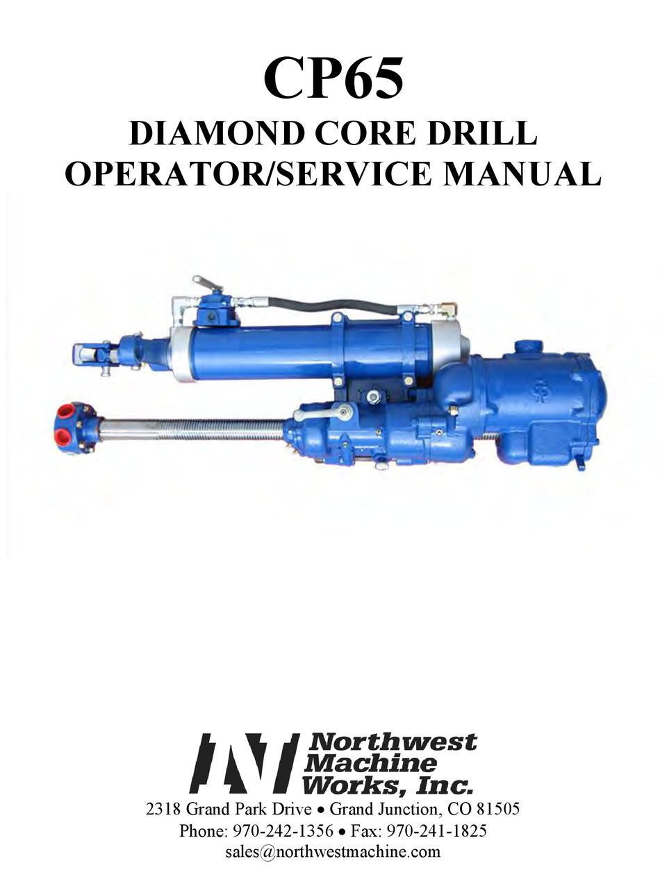 NORTHWEST MACHINE WORKS CP65 OPERATORS & SERVICE MANUAL Pdf Download ...
