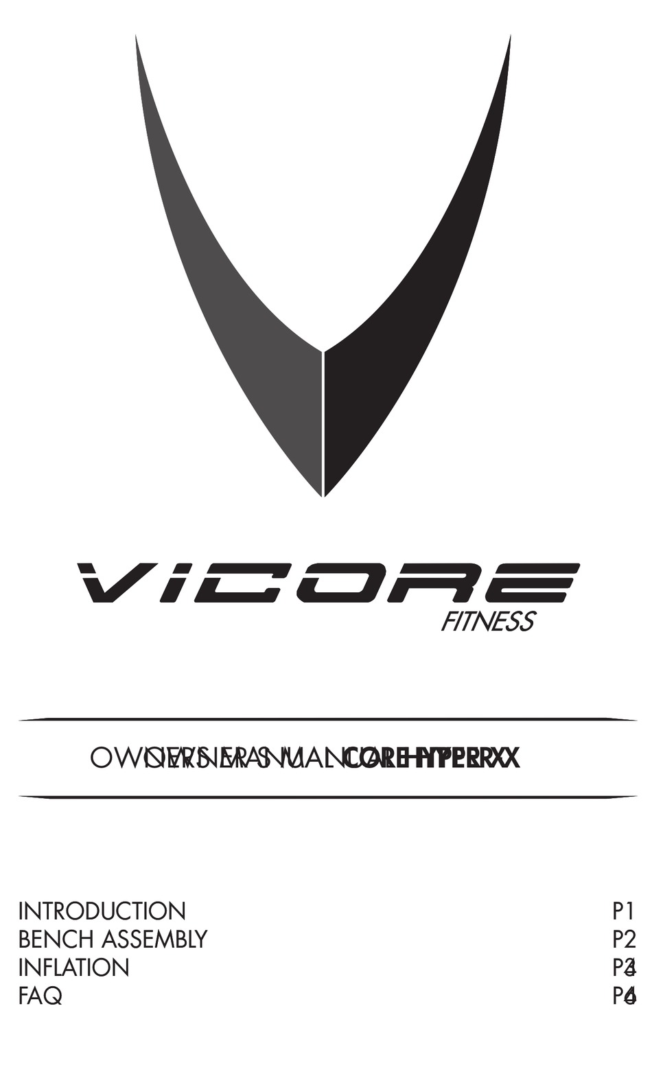 VICORE FITNESS HYPER-X OWNER'S MANUAL Pdf Download | ManualsLib