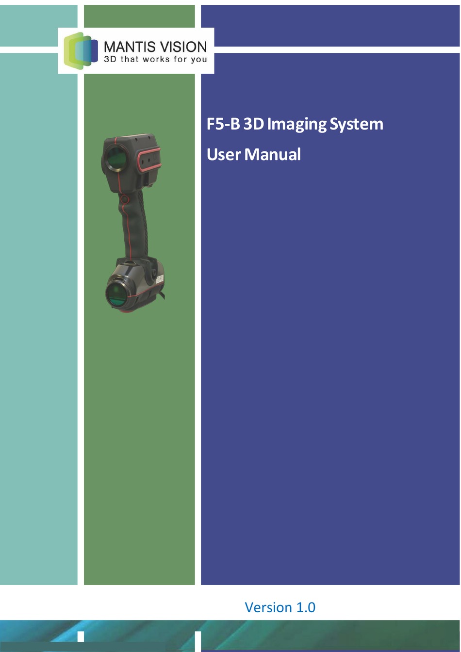 MANTIS VISION F5-B USER MANUAL Pdf Download | ManualsLib