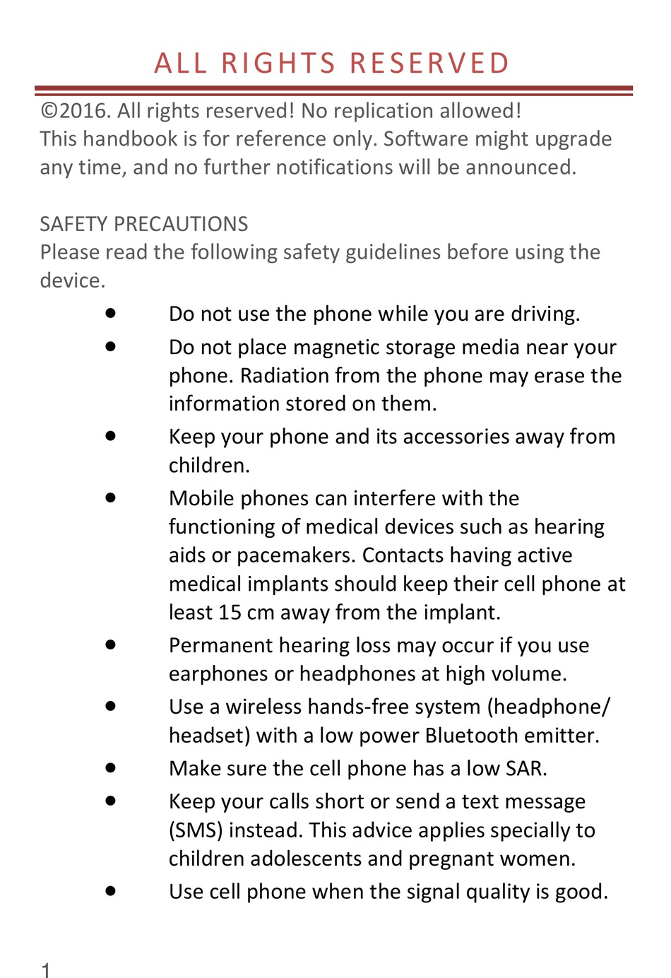 AVVIO Q797 CELL PHONE HANDBOOK | ManualsLib