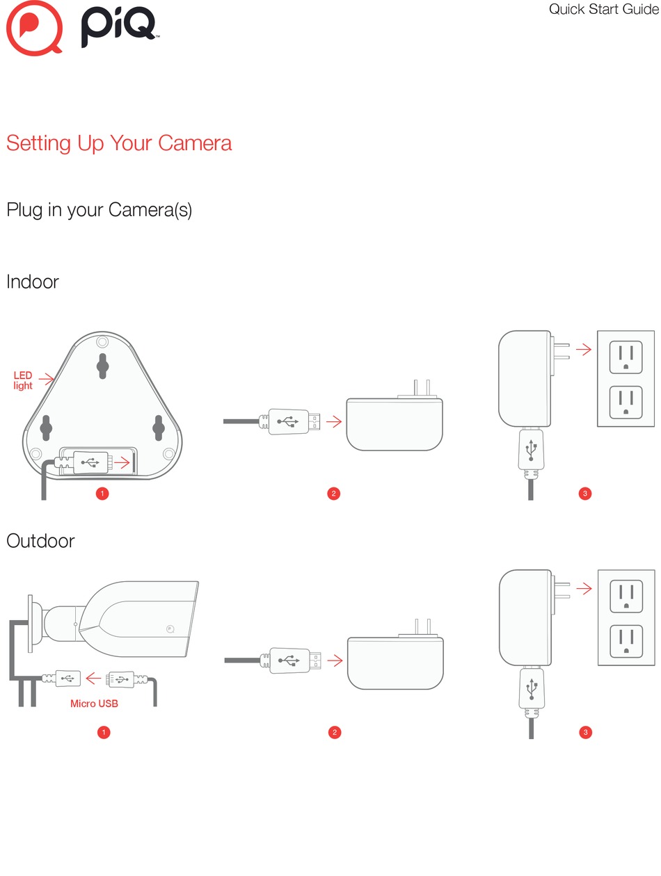 PIQ 82802 SECURITY CAMERA SETTING-UP MANUAL | ManualsLib