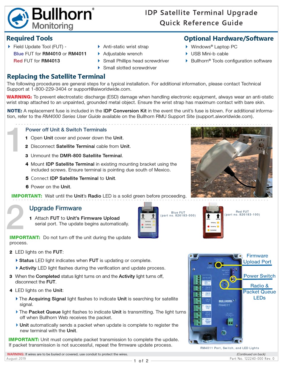 BULLHORN DMR-800 UPGRADE MANUAL Pdf Download | ManualsLib