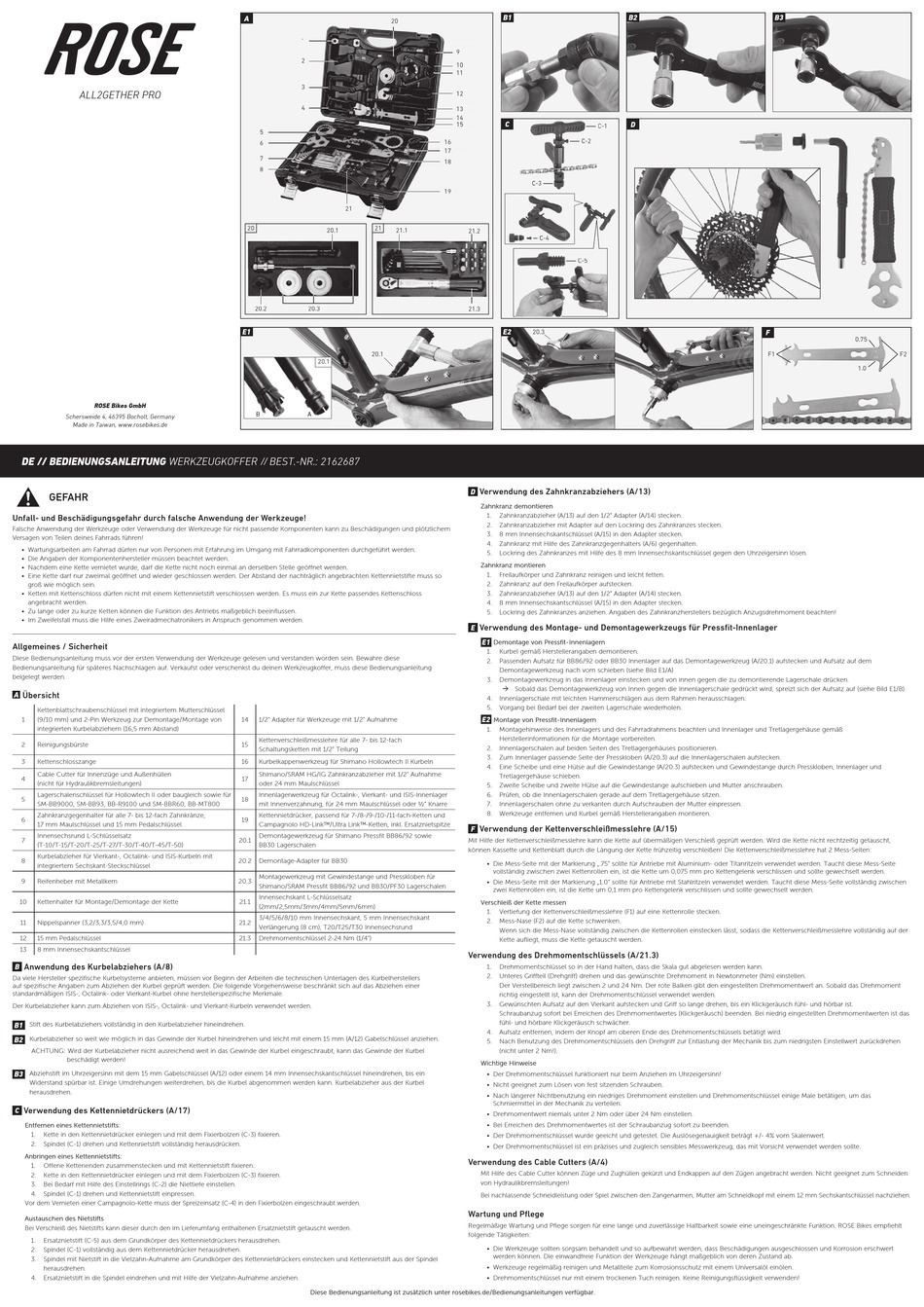 ROSE ELECTRONICS ALL2GETHER PRO OWNER'S MANUAL Pdf Download | ManualsLib