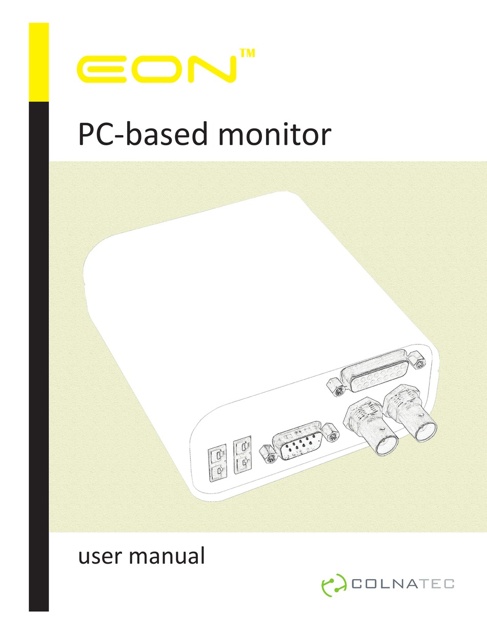 COLNATEC EON USER MANUAL Pdf Download | ManualsLib