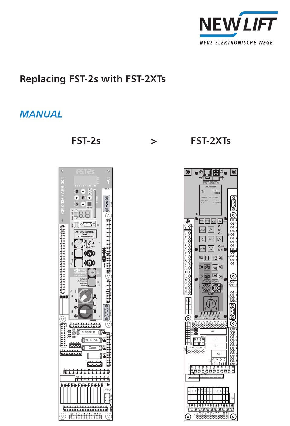 NEW LIFT FST-2S MANUAL Pdf Download | ManualsLib