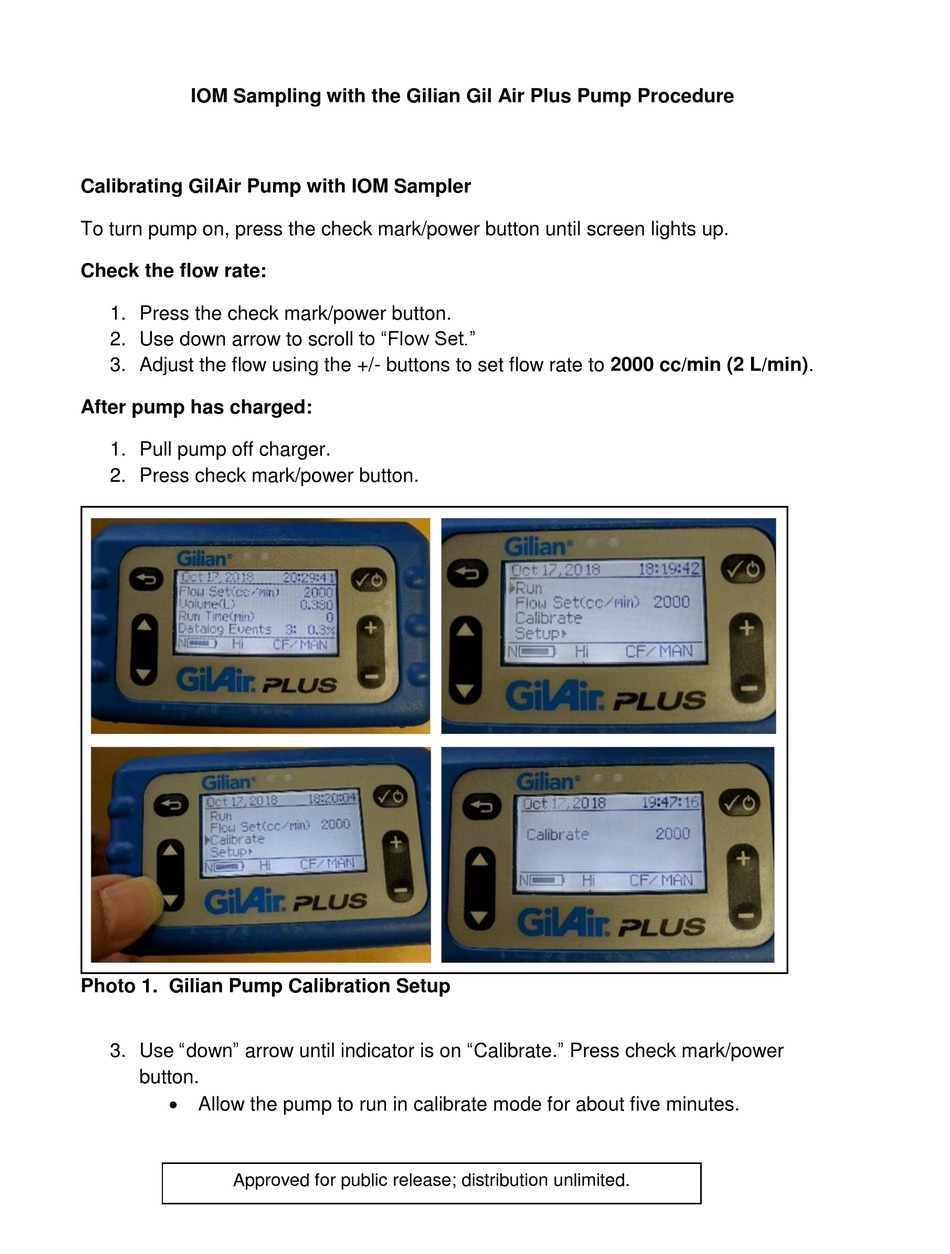 GILIAN GIL AIR PLUS MANUAL Pdf Download | ManualsLib