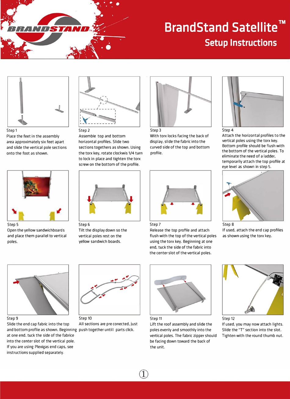 BRANDSTAND SATELLITE SETUP INSTRUCTIONS Pdf Download | ManualsLib