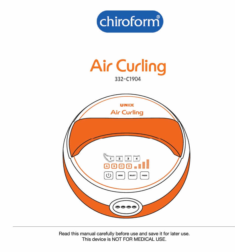 CHIROFORM 332-C1904 MANUAL Pdf Download | ManualsLib