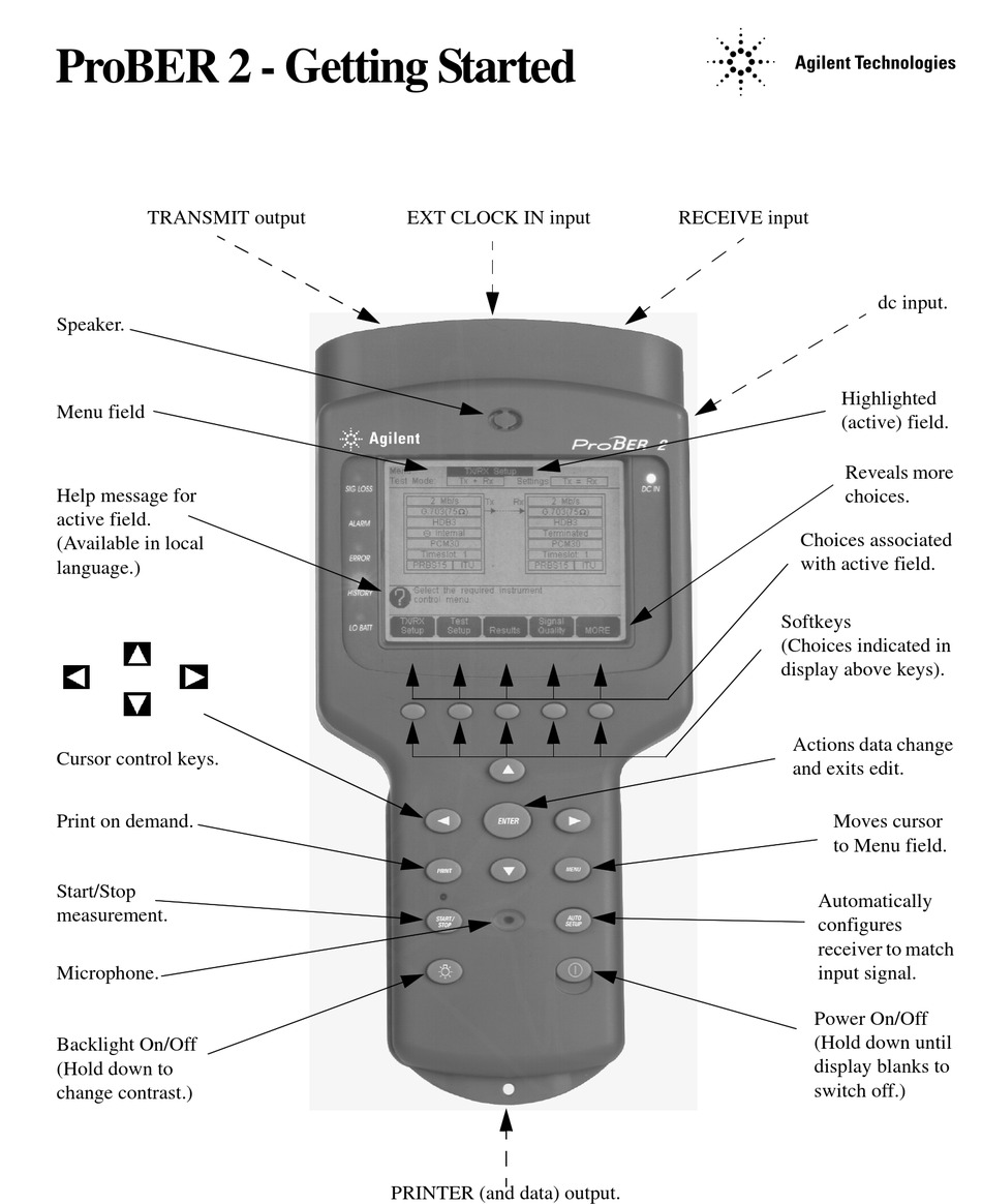 AGILENT TECHNOLOGIES PROBER 2 GETTING STARTED Pdf Download | ManualsLib