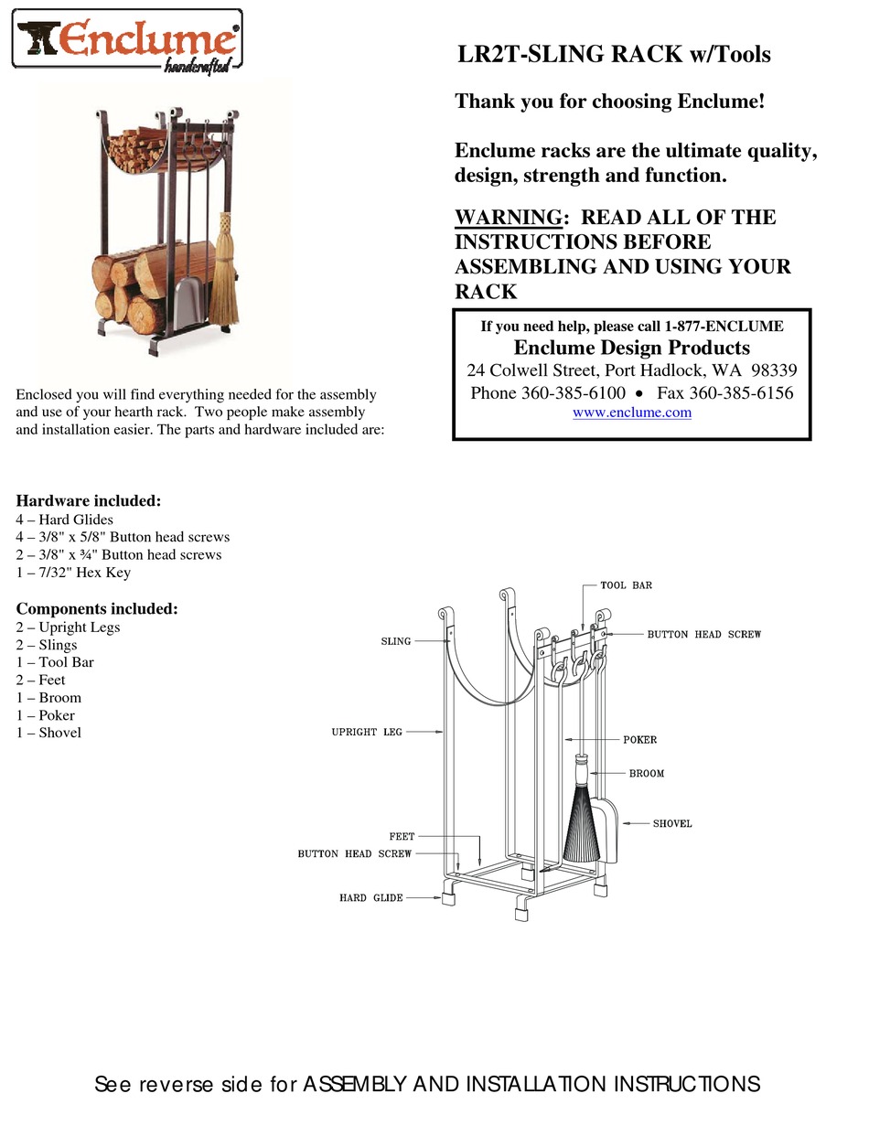 ENCLUME LR2T QUICK START MANUAL Pdf Download | ManualsLib
