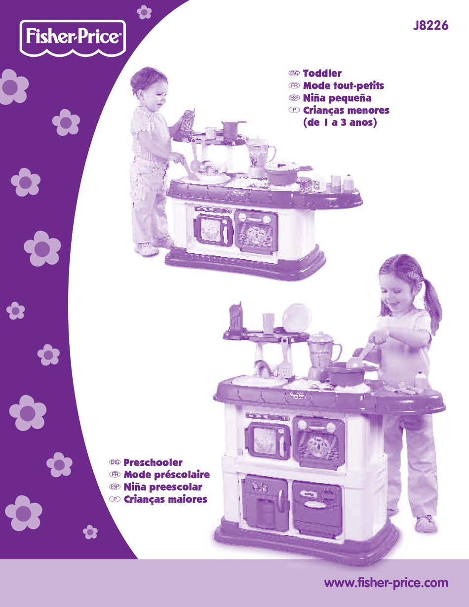 FISHER-PRICE J8226 ASSEMBLY INSTRUCTIONS MANUAL Pdf Download | ManualsLib