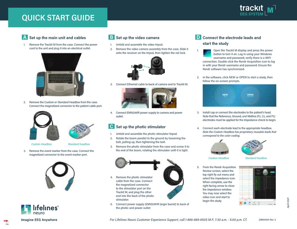 LIFELINES TRACKIT M EEG SYSTEM QUICK START MANUAL Pdf Download | ManualsLib LIFELINES TRACKIT M EEG SYSTEM QUICK START MANUAL Pdf Download | ManualsLib