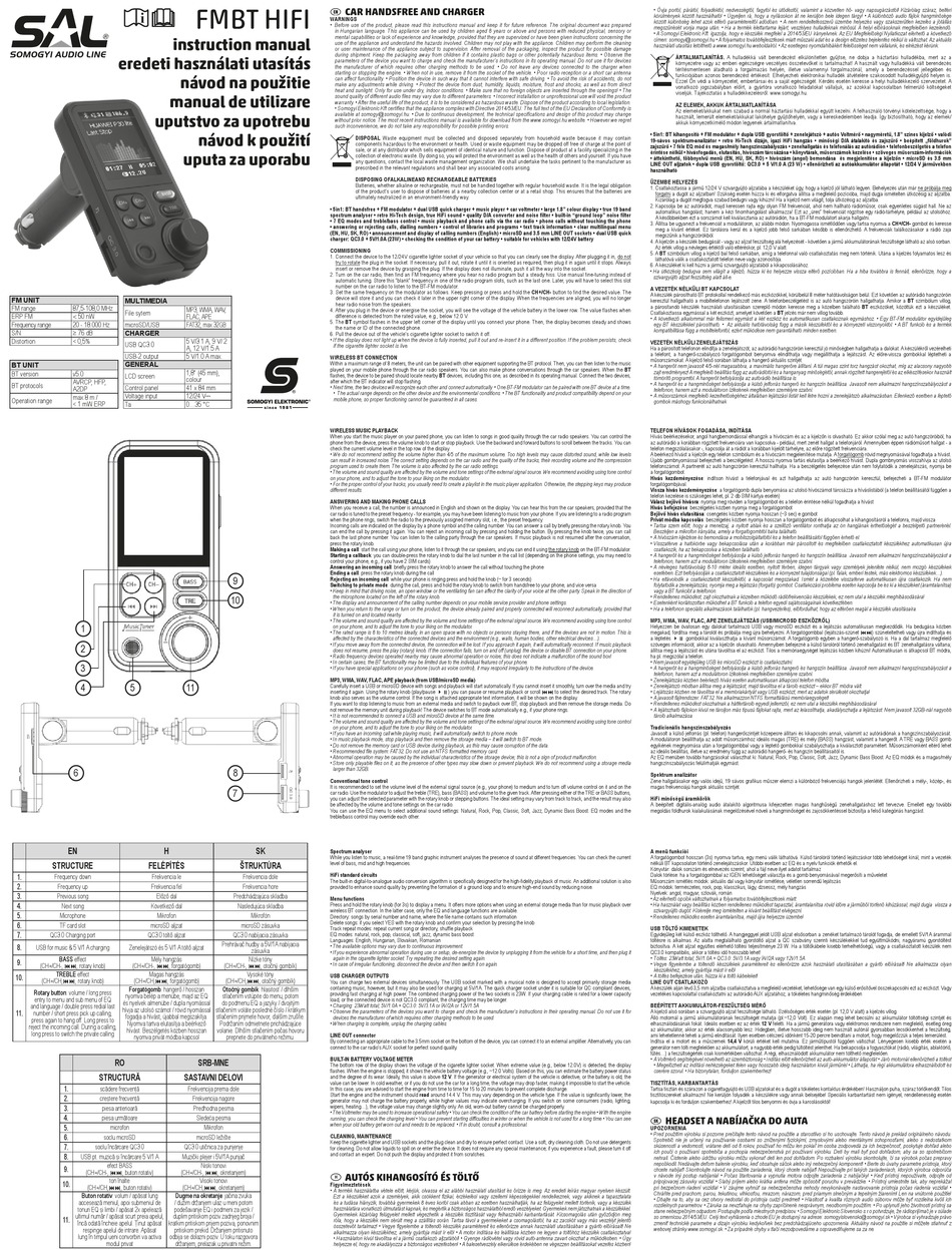 SAL FMBT HIFI INSTRUCTION MANUAL Pdf Download | ManualsLib