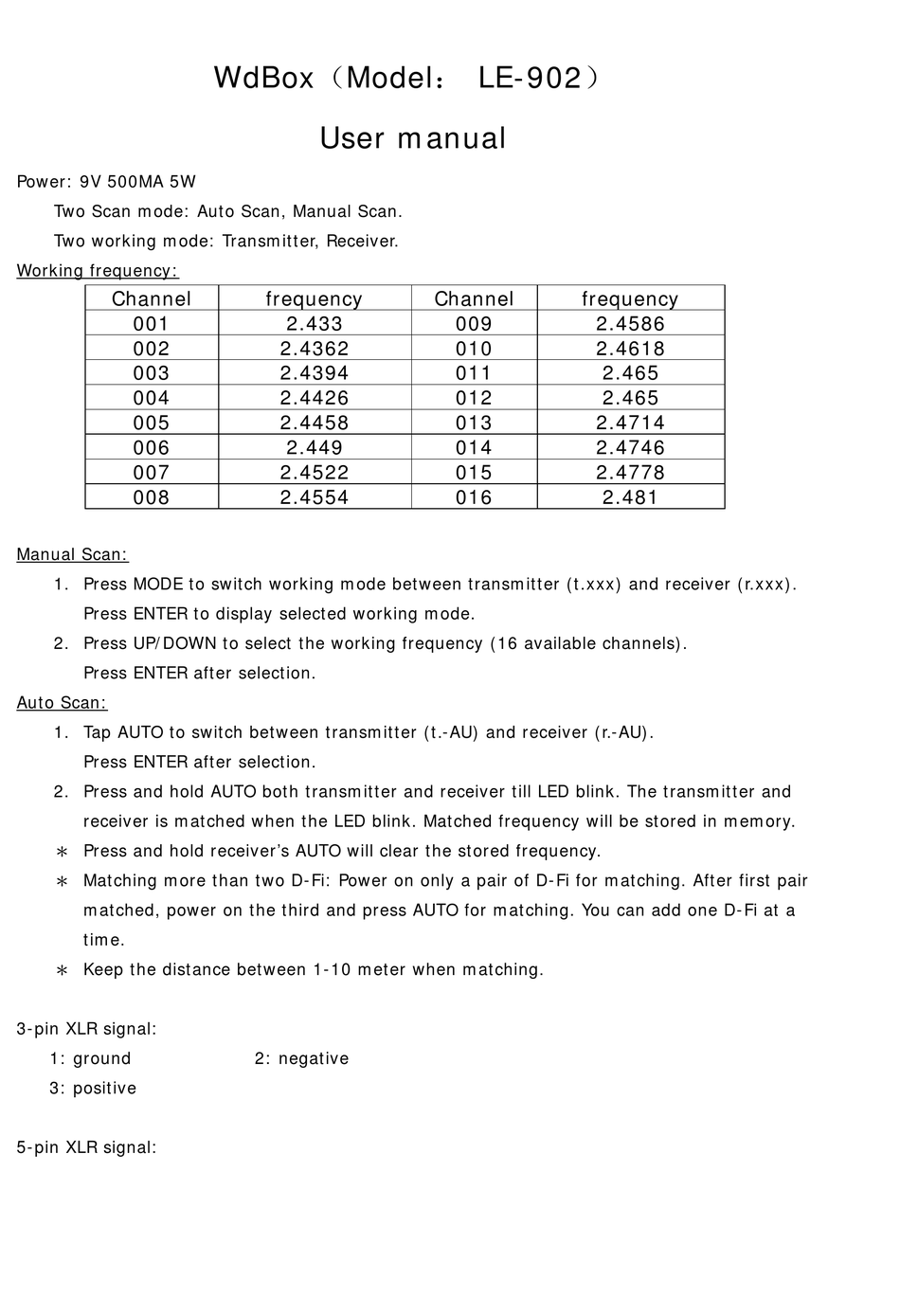 CROSLEY LE-902 USER MANUAL Pdf Download | ManualsLib