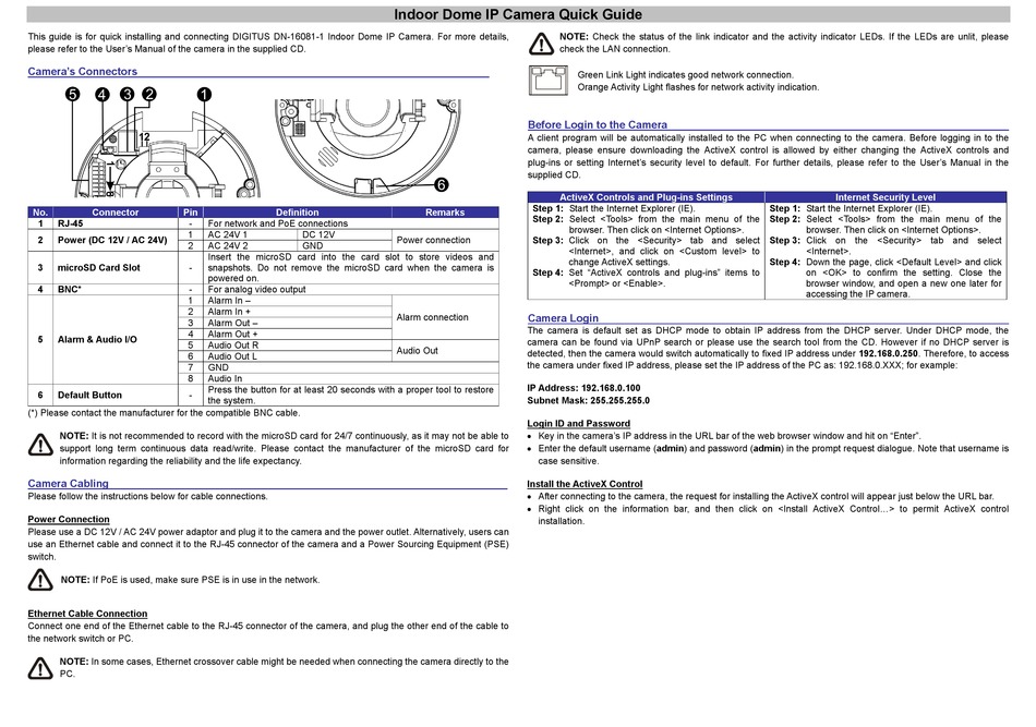 DIGITUS PROFESSIONAL DN-16081-1 QUICK INSTALLATION MANUAL Pdf Download ...