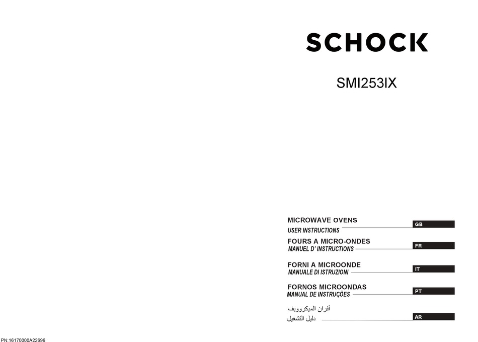 SCHÖCK SMI253IX USER INSTRUCTIONS Pdf Download | ManualsLib
