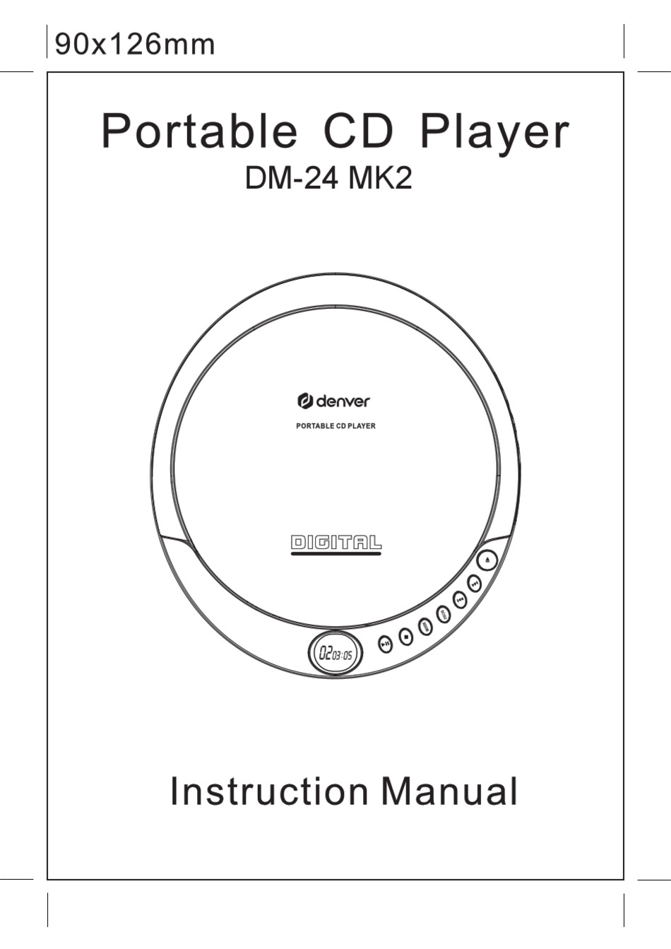 DENVER DM-24MK2 INSTRUCTION MANUAL Pdf Download | ManualsLib