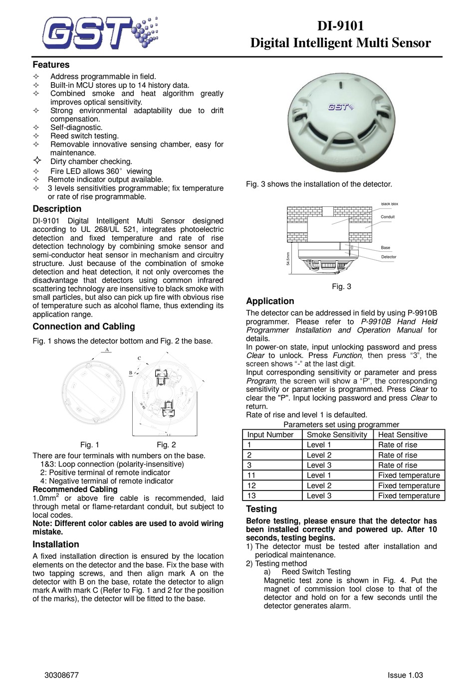 GST DI-9101 QUICK MANUAL Pdf Download | ManualsLib