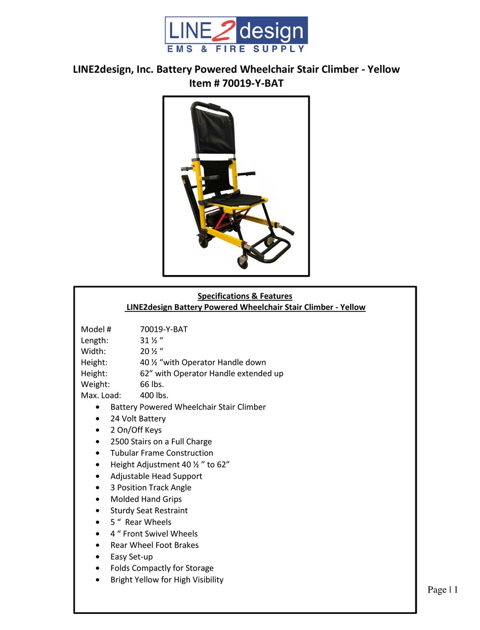 LINE2DESIGN 70019-Y-BAT QUICK START MANUAL Pdf Download | ManualsLib
