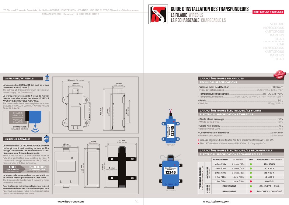 CHRONELEC PROTIME LS INSTALLATION MANUAL Pdf Download | ManualsLib