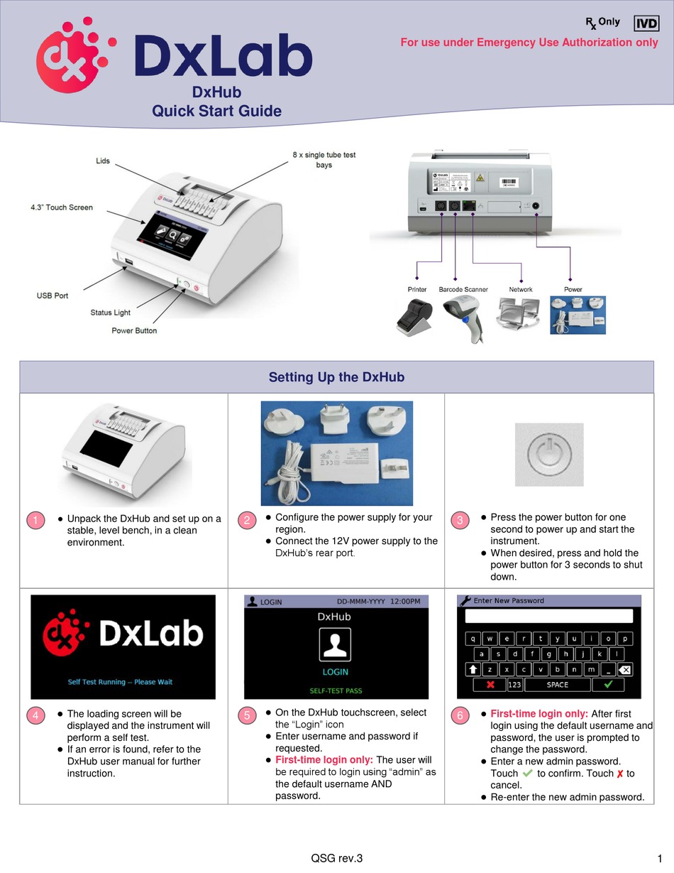 DXLAB QD2430 QUICK START MANUAL Pdf Download | ManualsLib