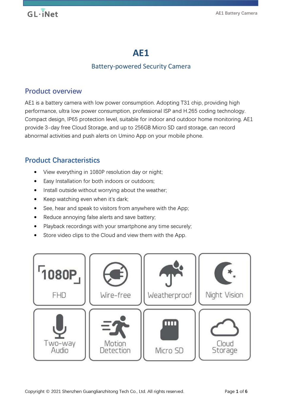 GL-INET AE1 MANUAL Pdf Download | ManualsLib