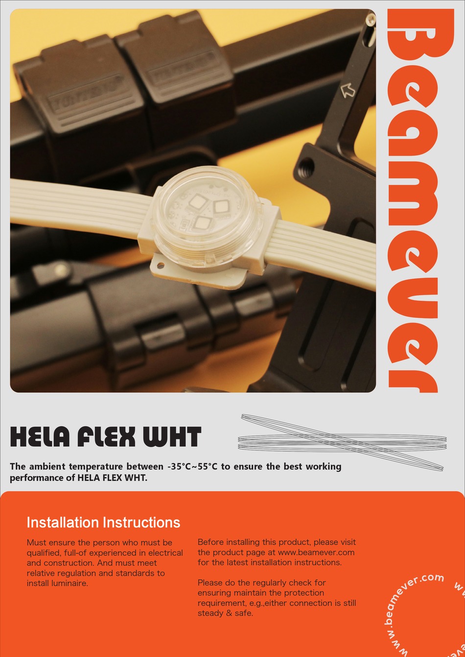BEAMEVER HELA FLEX WHT INSTALLATION INSTRUCTIONS Pdf Download | ManualsLib