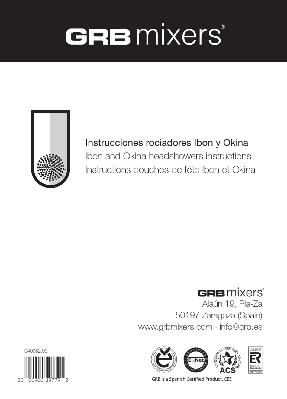 GRB MIXERS IBON INSTRUCTIONS MANUAL Pdf Download | ManualsLib