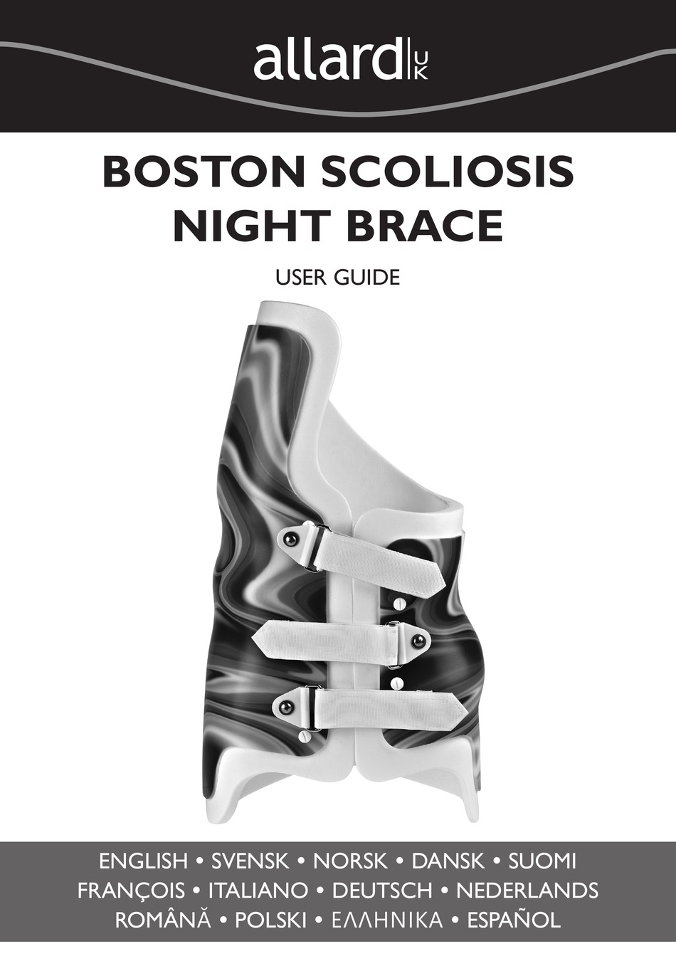 ALLARD BOSTON SCOLIOSIS NIGHT BRACE USER MANUAL Pdf Download | ManualsLib