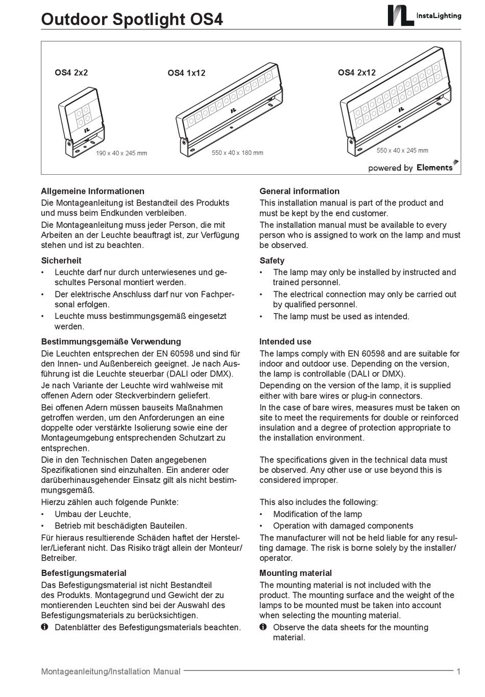 INSTALIGHTING OS4 QUICK START MANUAL Pdf Download | ManualsLib