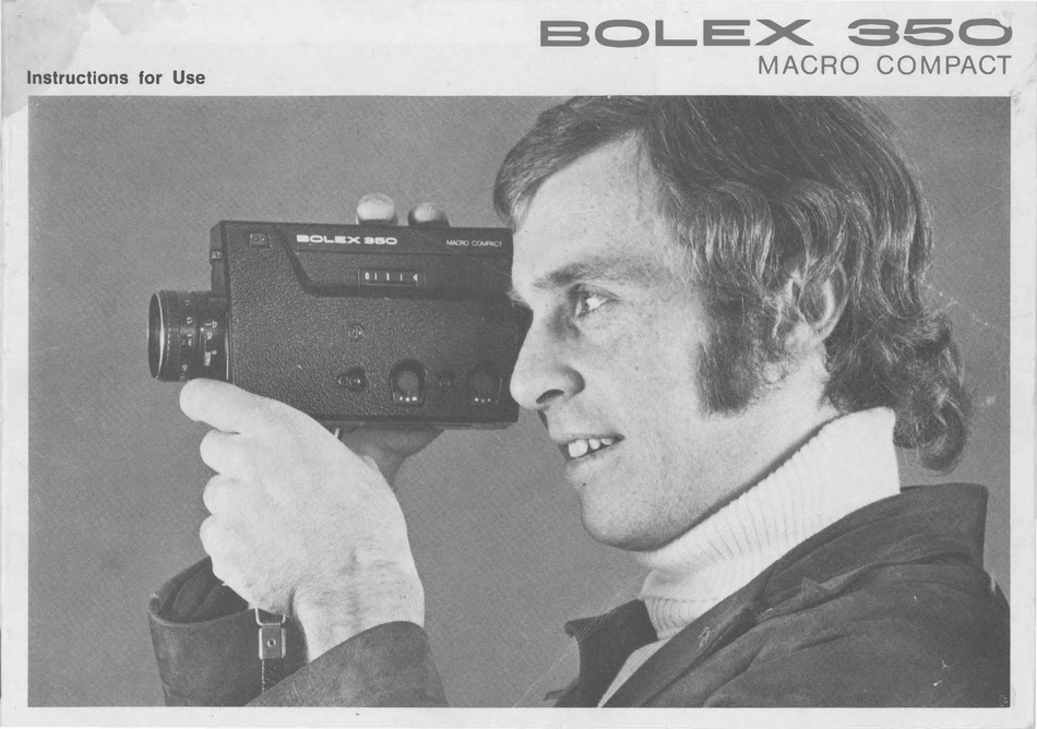 BOLEX 350 INSTRUCTIONS FOR USE MANUAL Pdf Download ManualsLib BOLEX 350 INSTRUCTIONS FOR USE MANUAL Pdf Download ManualsLib