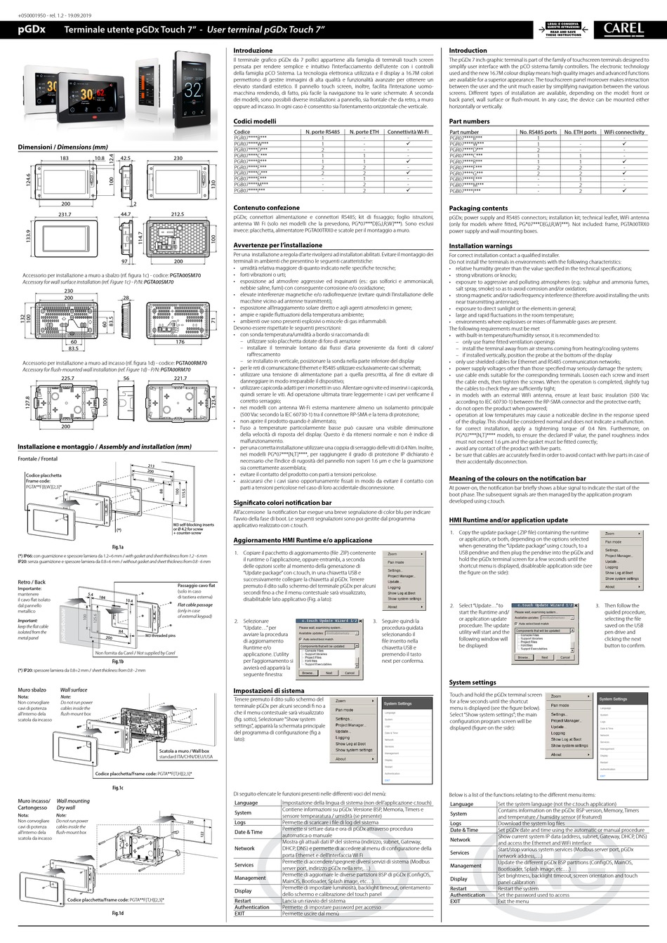 CAREL PGDX QUICK START MANUAL Pdf Download | ManualsLib