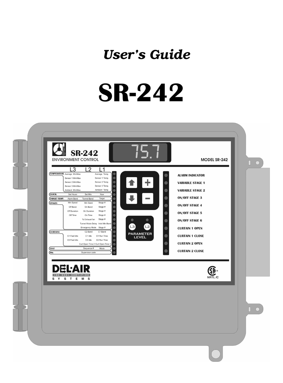 DEL-AIR SR-242 USER MANUAL Pdf Download | ManualsLib