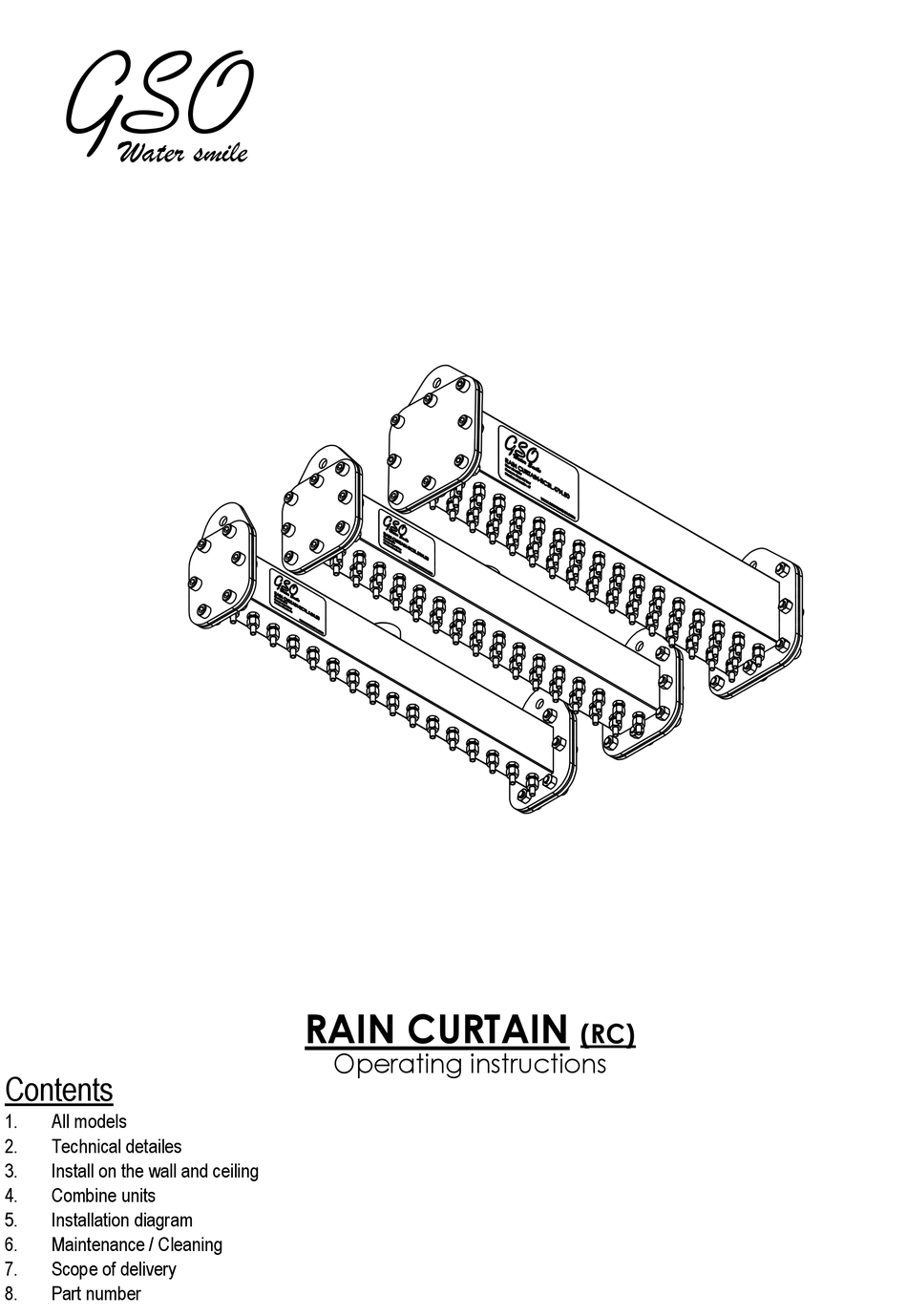 GSO RC-1L OPERATING INSTRUCTIONS MANUAL Pdf Download | ManualsLib