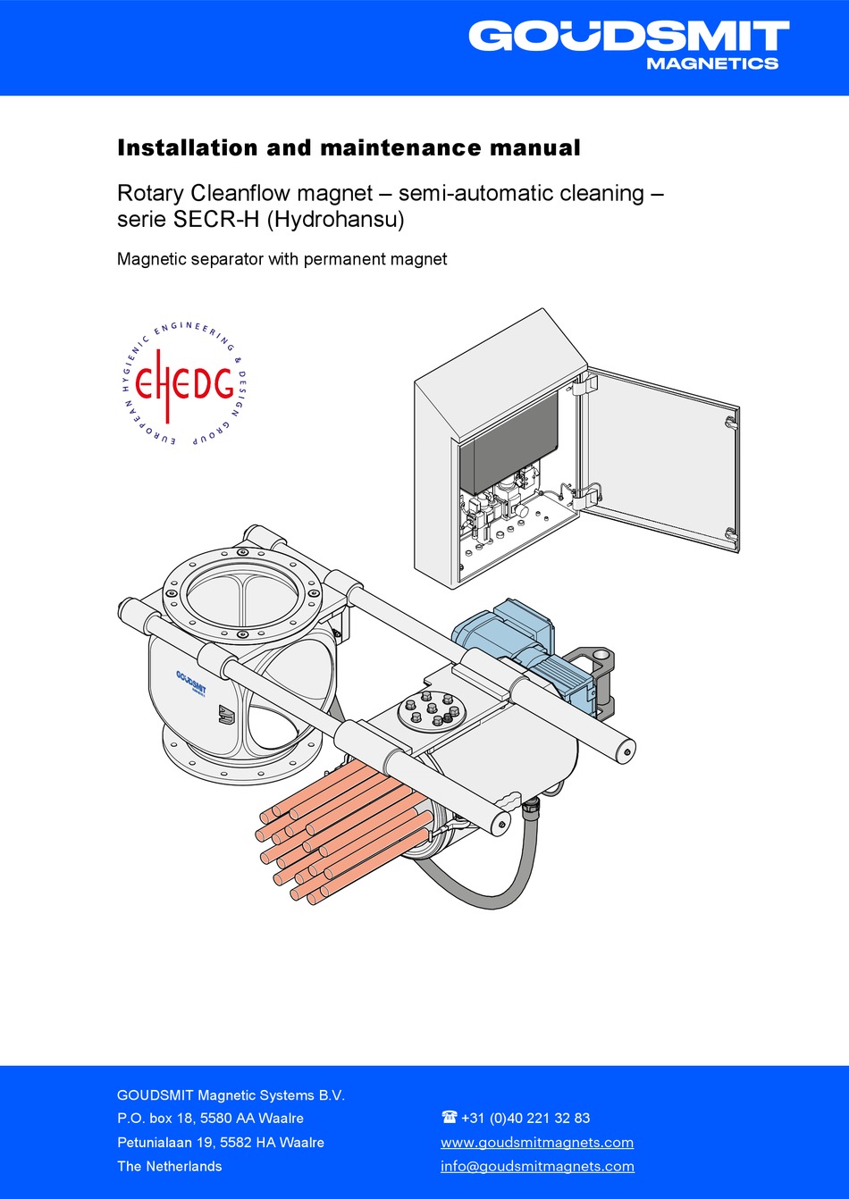 GOUDSMIT SECR-H SERIES INSTALLATION AND MAINTENANCE MANUAL Pdf Download ...