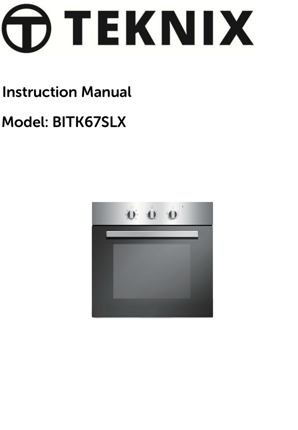 TEKNIX BITK67SLX INSTRUCTION MANUAL Pdf Download | ManualsLib