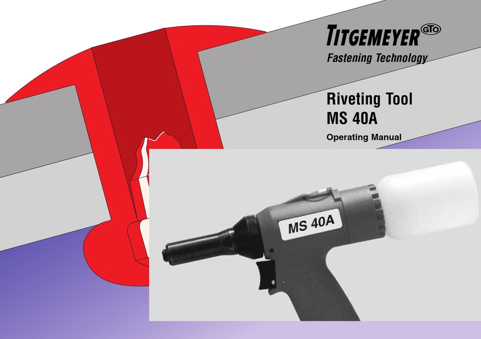 TITGEMEYER MS 40A OPERATING MANUAL Pdf Download | ManualsLib