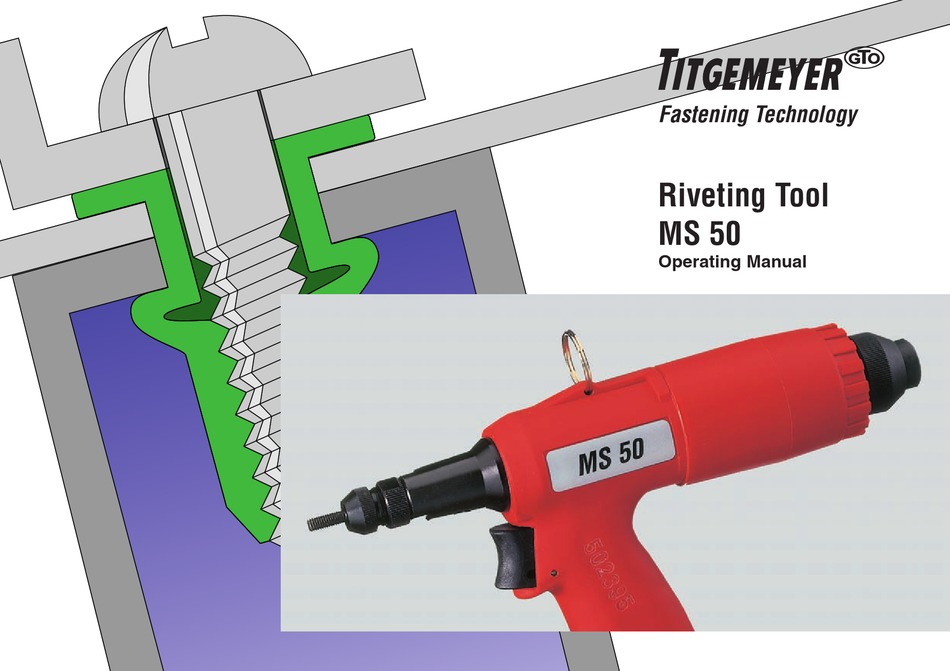 TITGEMEYER MS 50 OPERATING MANUAL Pdf Download | ManualsLib