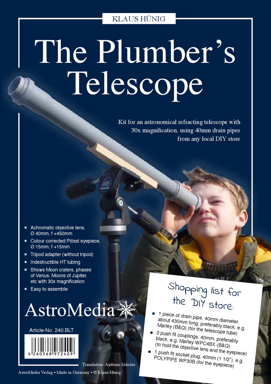 KLAUS HUNIG ASTROMEDIA 240.BLT QUICK START MANUAL Pdf Download | ManualsLib