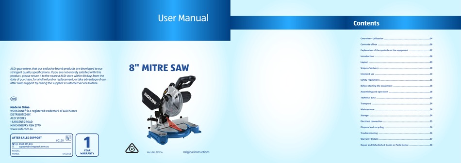 ALDI HM80L USER MANUAL Pdf Download | ManualsLib