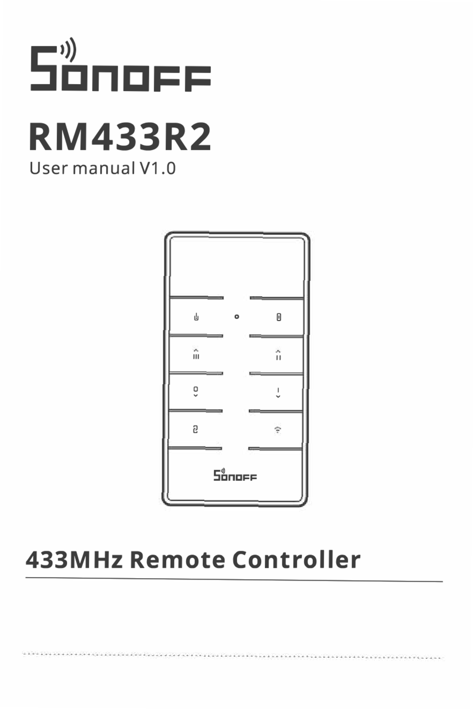SONOFF RM433R2 USER MANUAL Pdf Download | ManualsLib