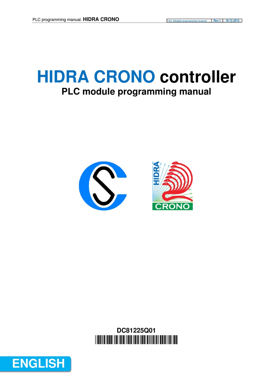 CARLOS SILVA HIDRA CRONO PROGRAMMING MANUAL Pdf Download | ManualsLib